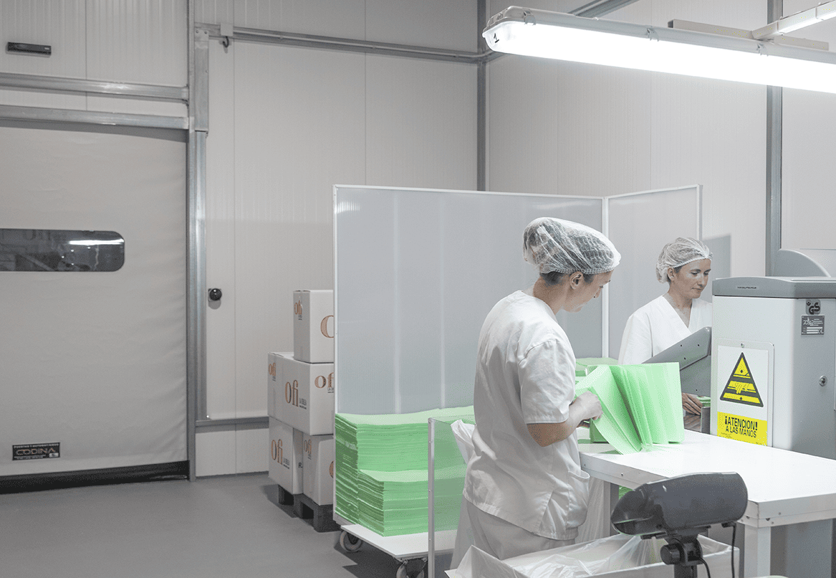 We are expanding our packaging area - Ofi 60- La Oblea